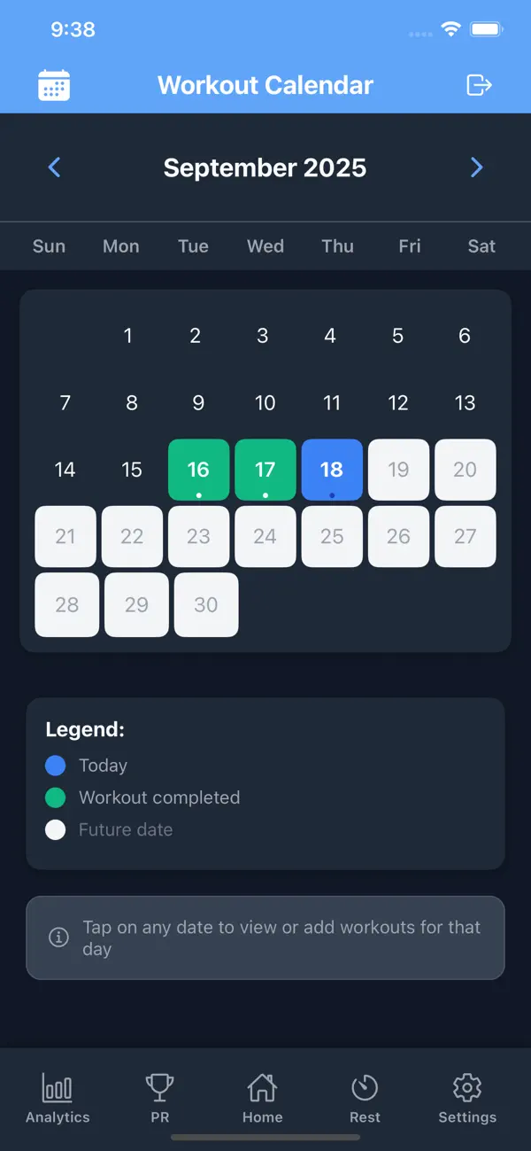 WeFit - Fitness | Track workouts to see progress
